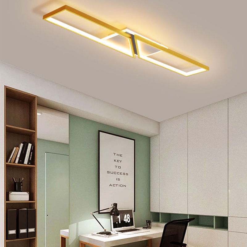 Modern Minimalist Ceiling Light Nordic Lights Ceiling Long Strip Light ...