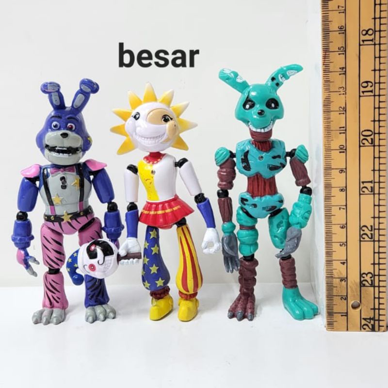 FNAF Five Nights At Freddys Figure 14cm / Glamrock Bonnie / Sunrise ...