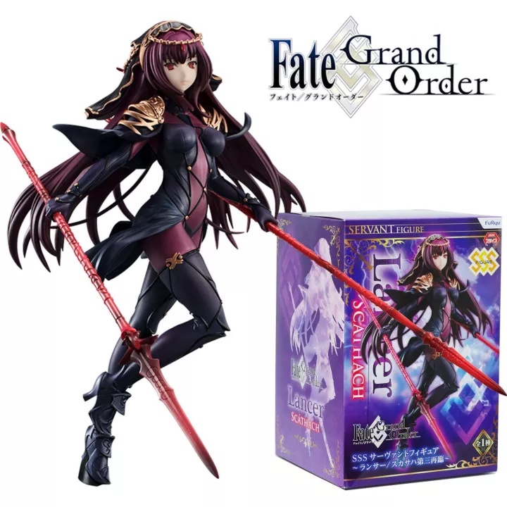 Fate Grand Order Lancer Scathach caster figure Lot JP SEGA | Shopee ...