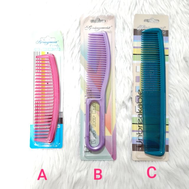 1pc Springmaid Comb / Hair comb / Suklay | Shopee Philippines