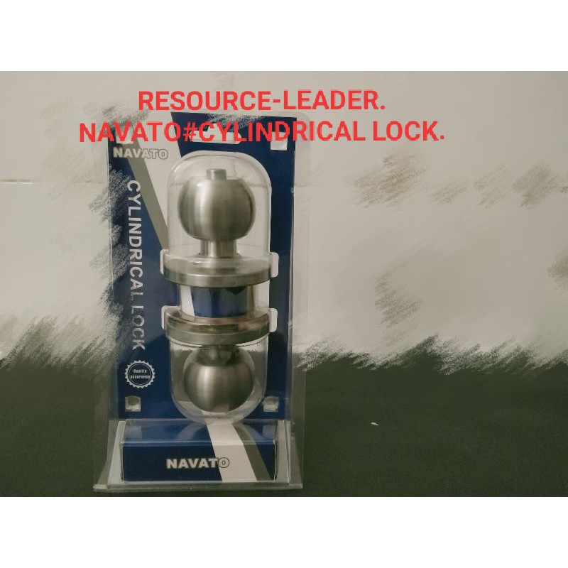 Cylindrical Lock.@Navato 5887SS Product. | Shopee Philippines