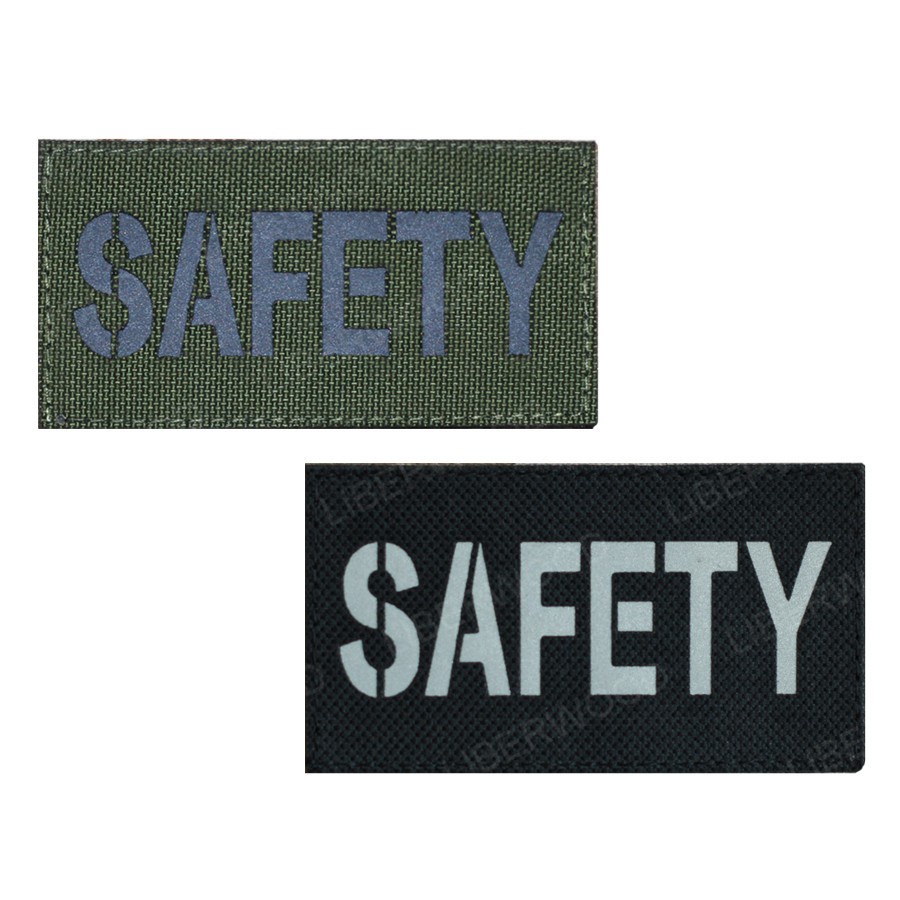 Infrared Reflective SAFETY Patch Fastener Safety Patch Firefighter ...