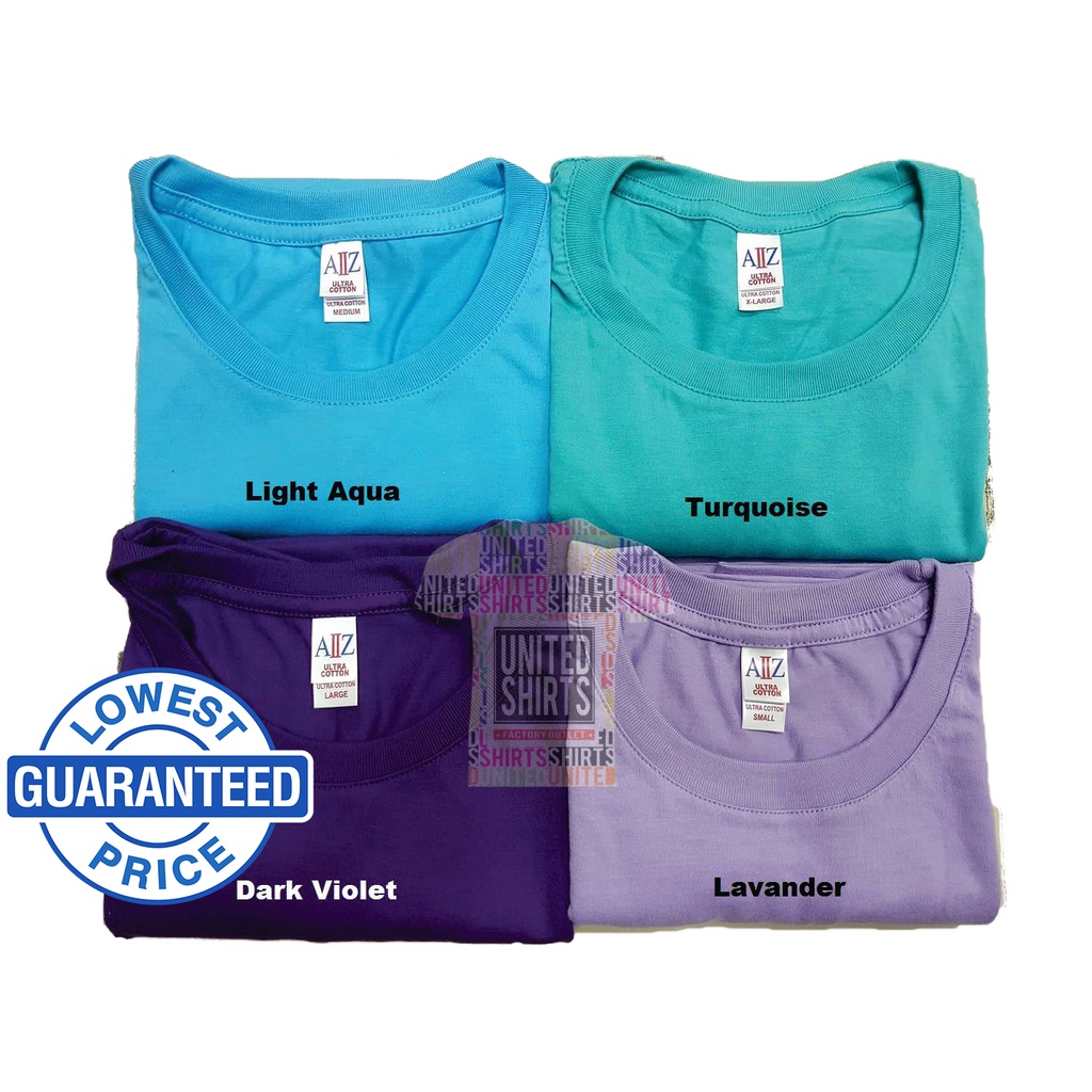 AIIZ / A2Z Ultra Cotton Plain Shirt UNISEX | Shopee Philippines