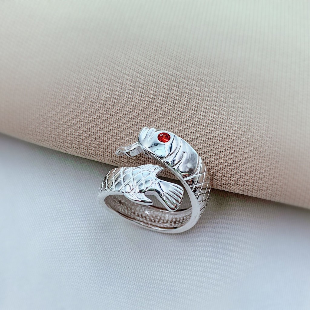 Silver Palace Genuine 925 ITALY SILVER NJW017 (Ladies Ring) | Shopee ...