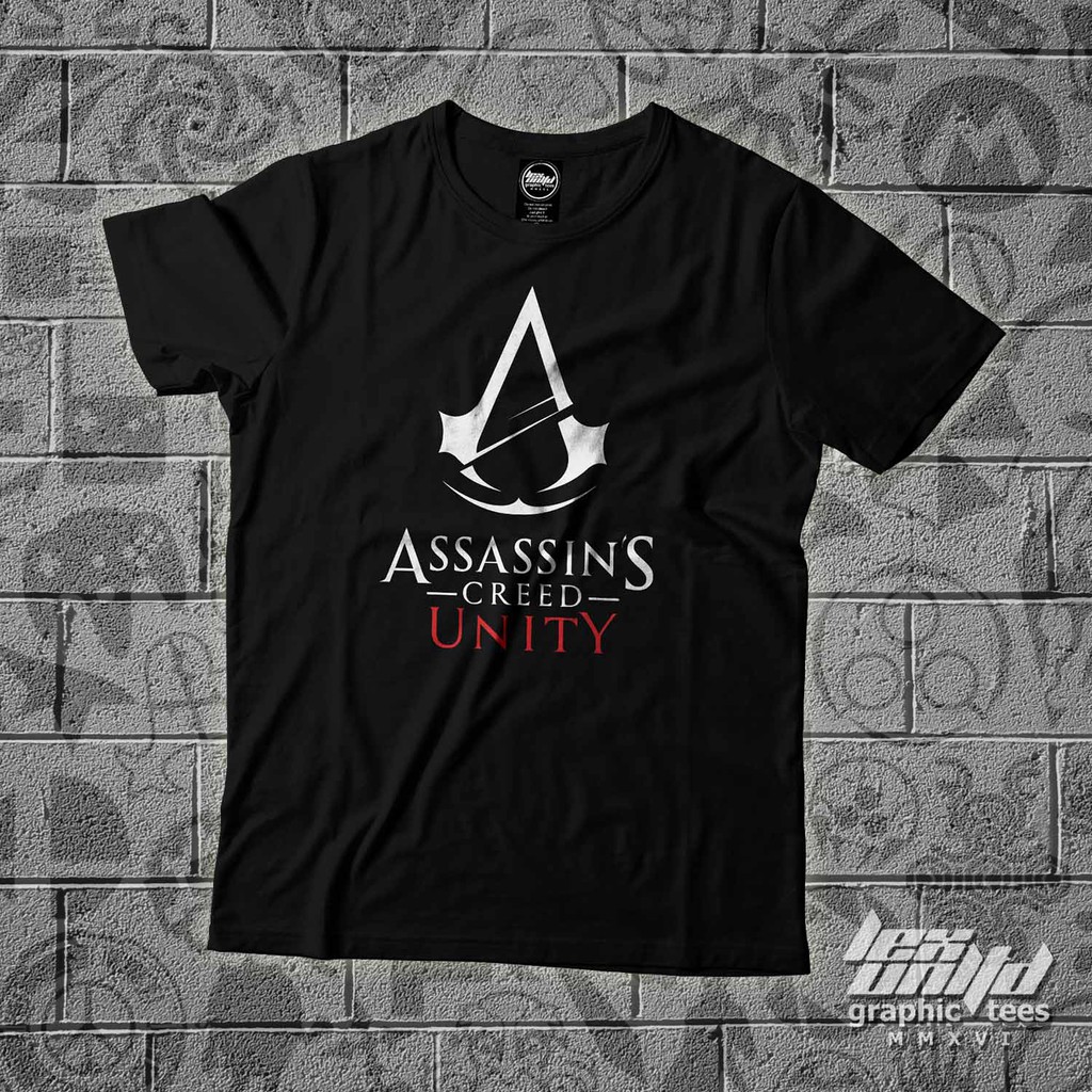 Gamer Shirt (Assassin's Creed Unity) | Shopee Philippines