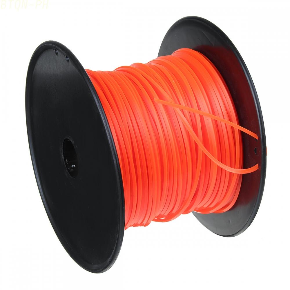 【Beauty】Nylon 30m/50m For STIHL 2.4mm Square Brushcutter Strimmer Trimmer Cord Line Wire#BTQN ...