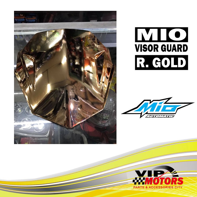 Mio Visor Guard Gold | Shopee Philippines