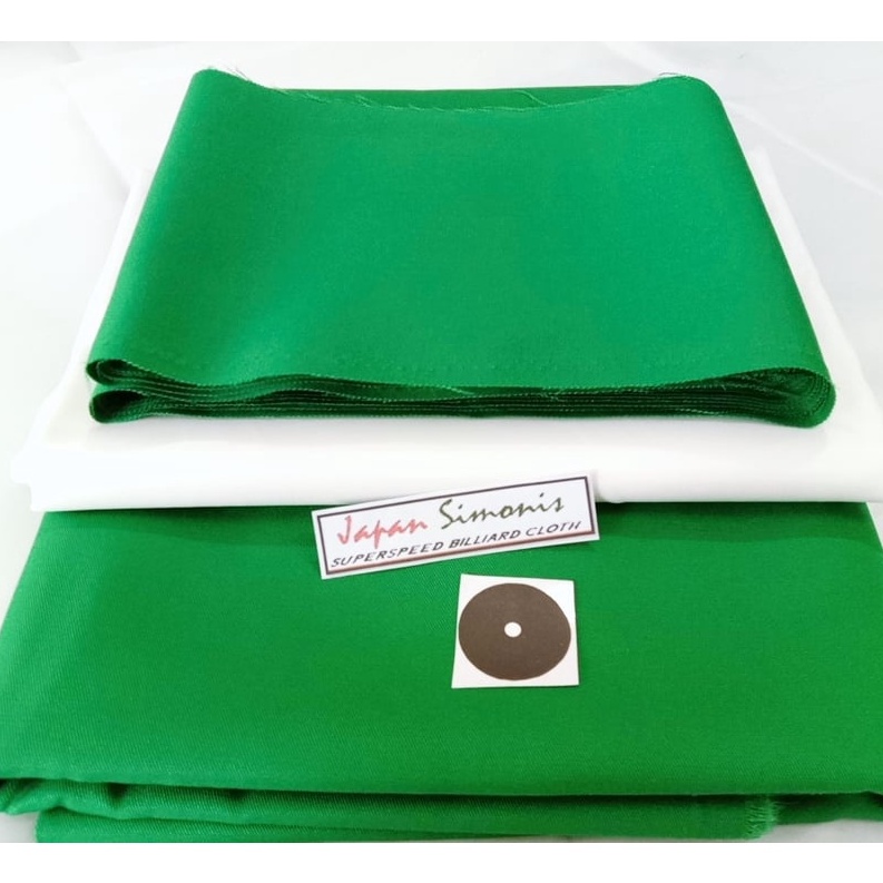 1PC. JAPAN SIMONIS LIGHT GREEN WITH KATSA | TAPETE NG BILYARAN ...