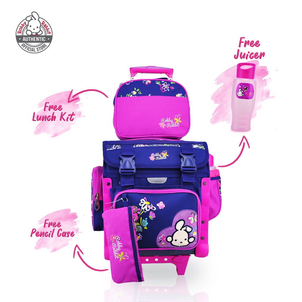 Robby Rabbit Blooms and Blued Small House-Type Trolley | Shopee Philippines