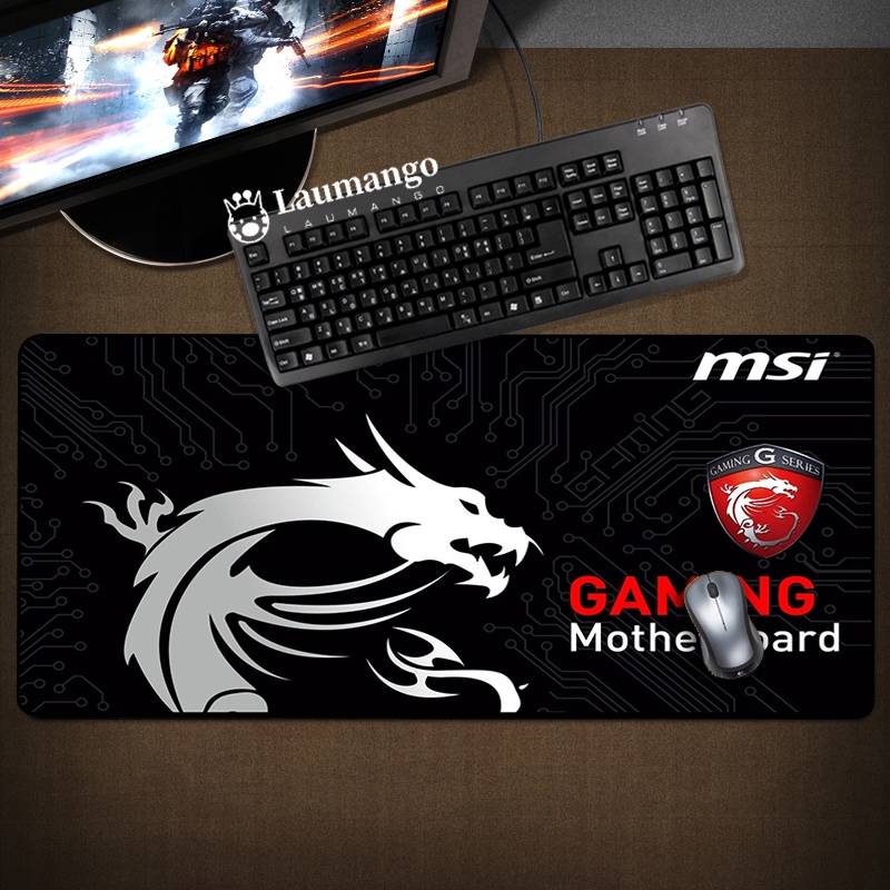 Msi Carpet Mouse Pad Gaming Large Xxl Gamer Mat Pc Accessories Keyboard ...