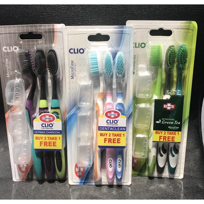 CLEENE CLIO Microfine Toothbrush | Shopee Philippines