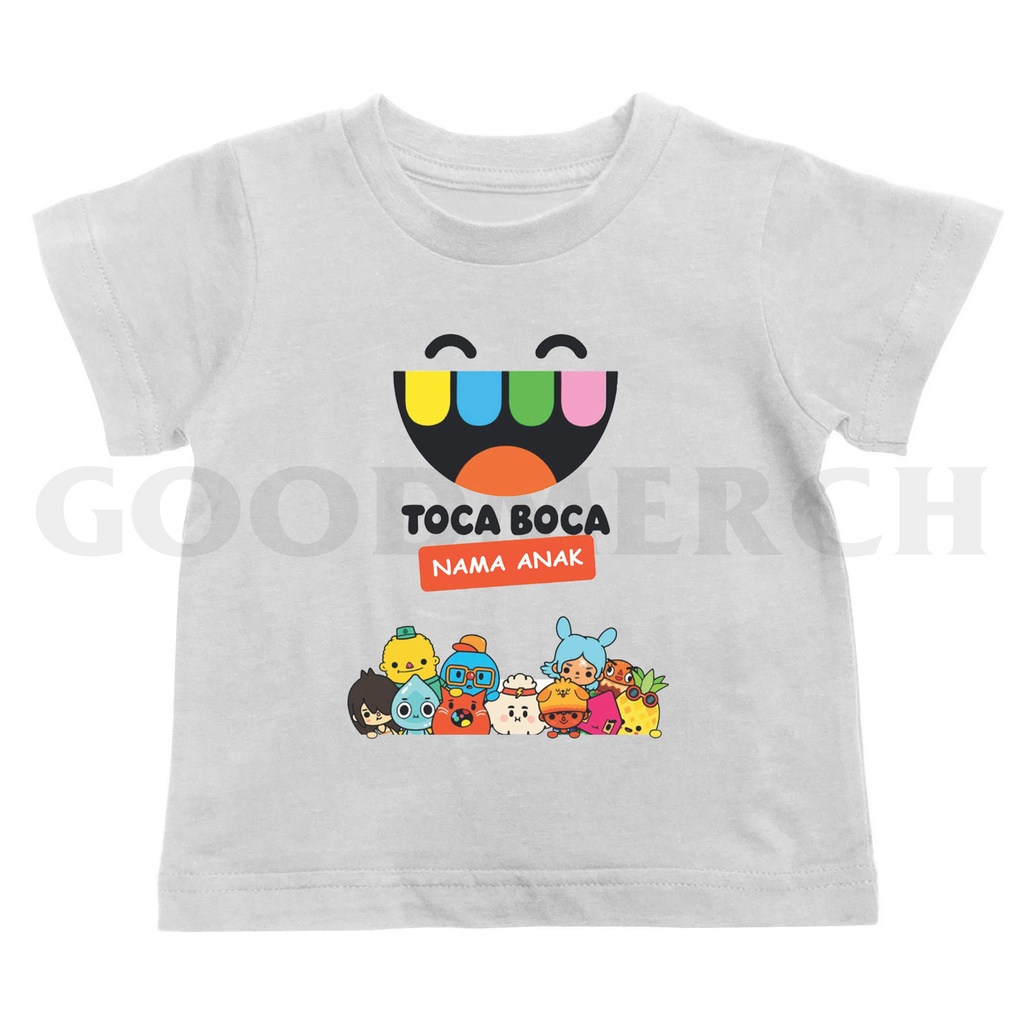 TOCA BOCA TOCA LIFE WORLD CHILDREN'S T-SHIRTS - FREE CHILDREN'S NAME ...