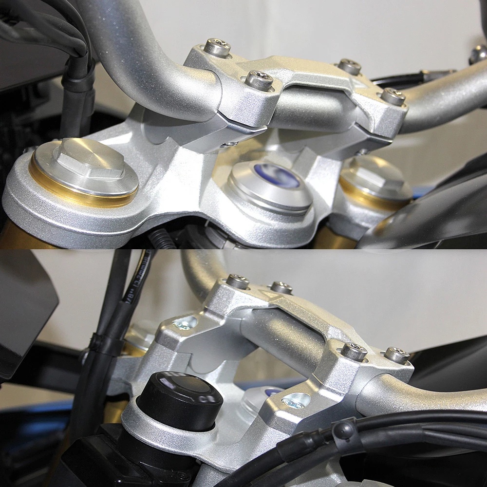 28mm Handlebar Risers with Offset Height Adapter for-BMW F900R F900XR ...
