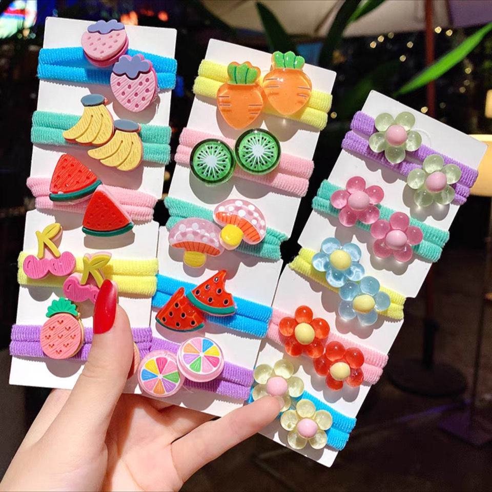 10 PCS - Bond Hair SET Children MOTIF Character Funny ALA KOREA / Bond ...