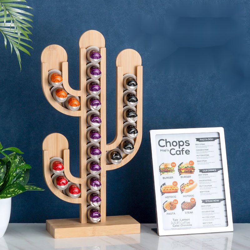 Creative Coffee Capsule Rack Storage Milk Ball Capsules Display Stand ...