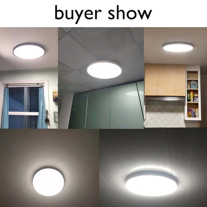 CANMEIJIA LED 3 Color Ceiling Light Modern 50W 40W 30W 18W For Indoor ...