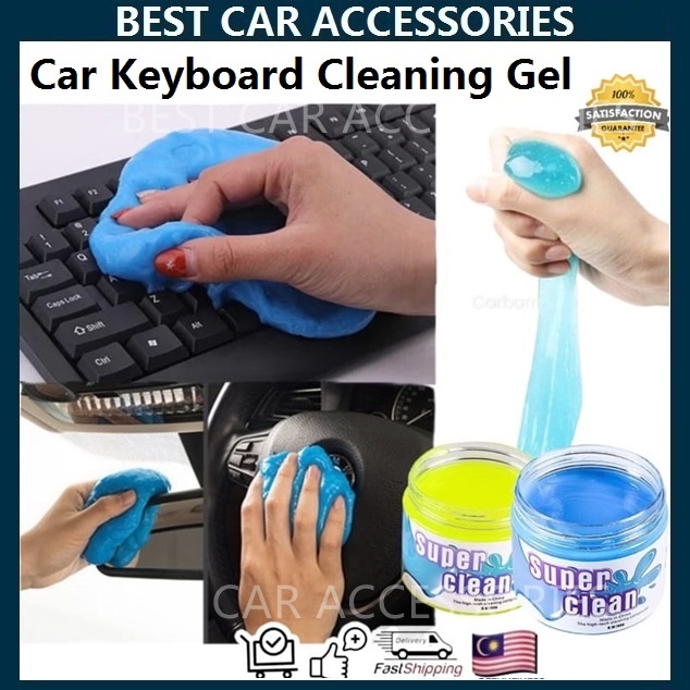Magic Cleaning Gel Putty Car Keyboard Console Laptop Super Cleaner Dust ...