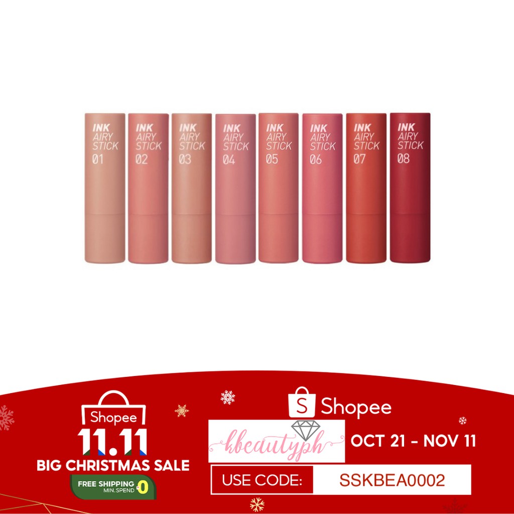 PERIPERA Ink Airy Velvet Stick 3.6g | Shopee Philippines