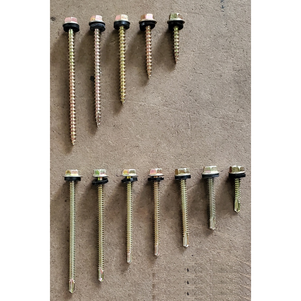 TEX SCREW WOOD / STEEL - 50pcs PER PACK | Shopee Philippines