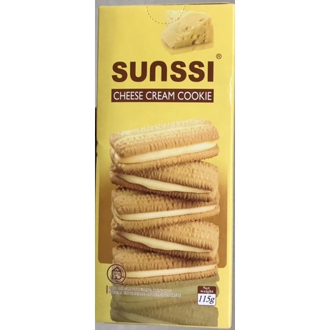 Sunssi Cheese Cream Cookie 115g | Shopee Philippines