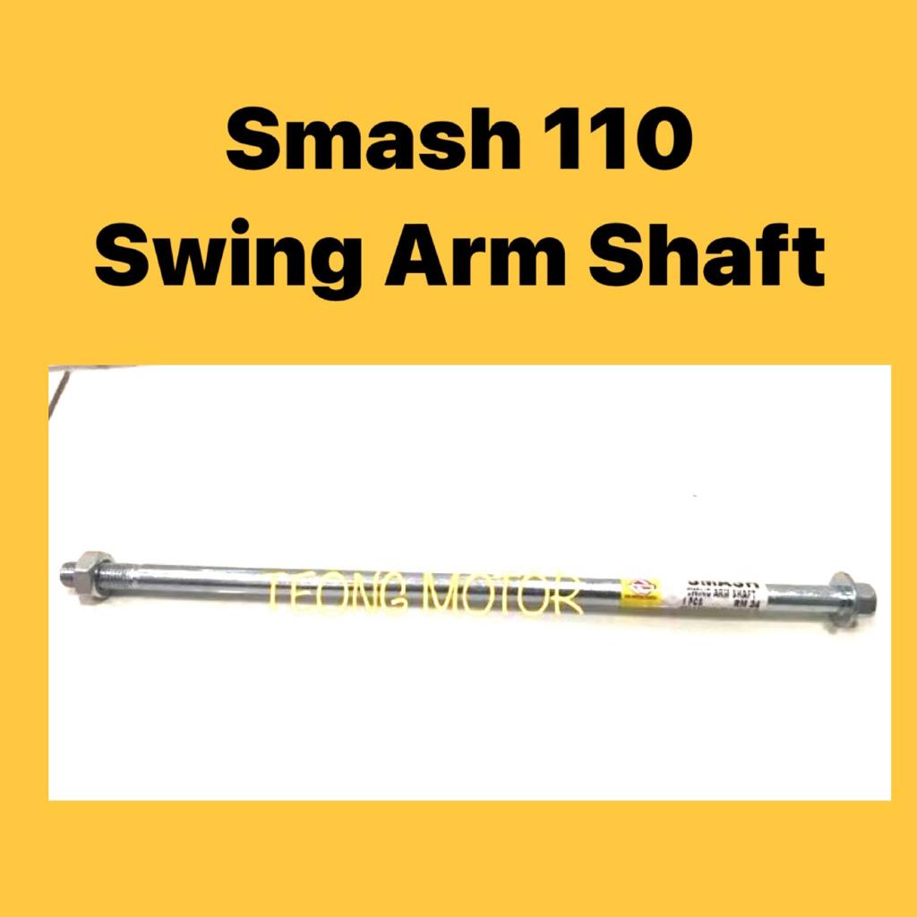 SUZUKI SMASH REAR FORK SHAFT (ST) M10 x 280 // SMASH110 SMASH 110 SWING ...