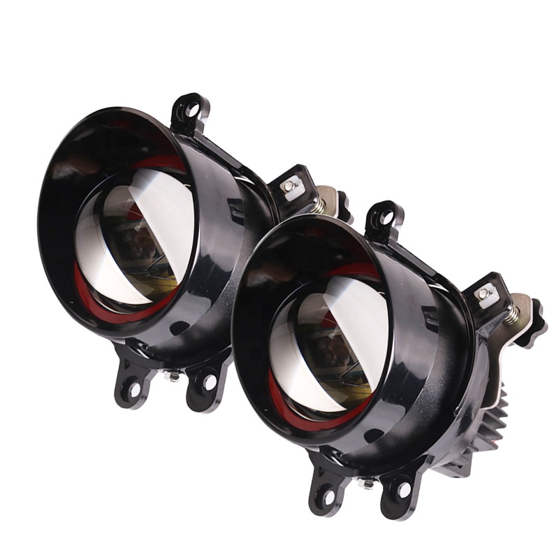 2PCS 3 INCH LED Fog Lenses Projector Fog Lights 20000lm H11 For Nissan ...