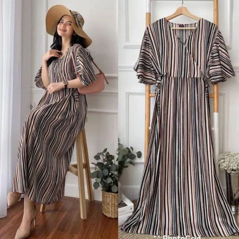 Cloth.Id Kareen Dress/Kimono Daster/Kimono Dress/Rayon Viscose Dress ...