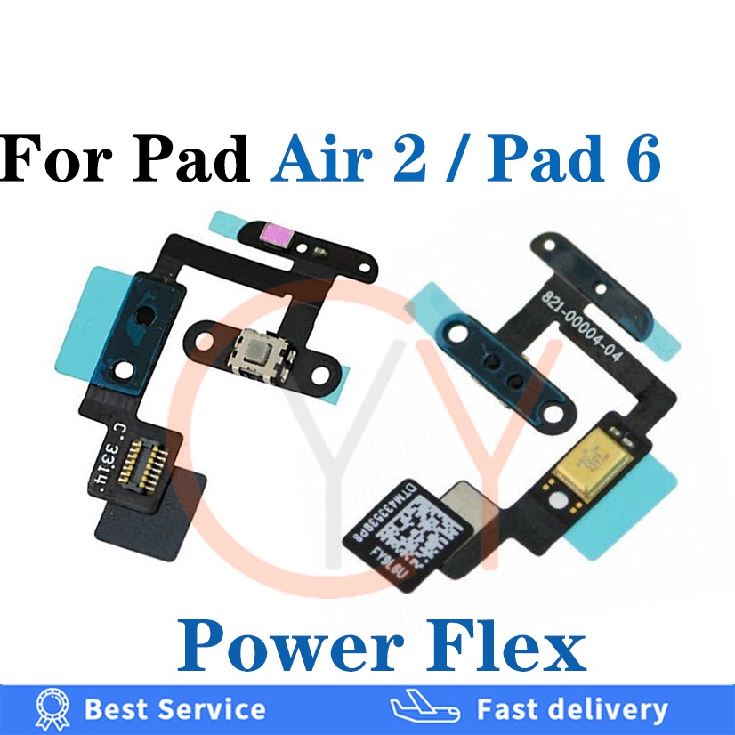 Volume Button Power Switch On Off Button Flex Cable With MIC Microphone ...