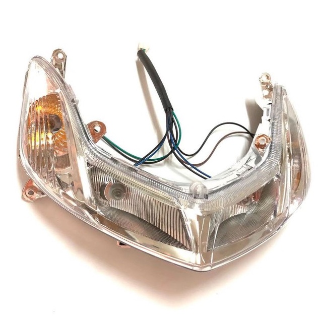 CHARLENEZENG Mio Sporty / Mio Soulty Motorcycle smiley headlight (FREE ...