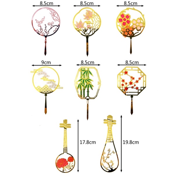 Chinese Style Antique Platinum Auspicious Cloud Round Fan Plum Blossom ...