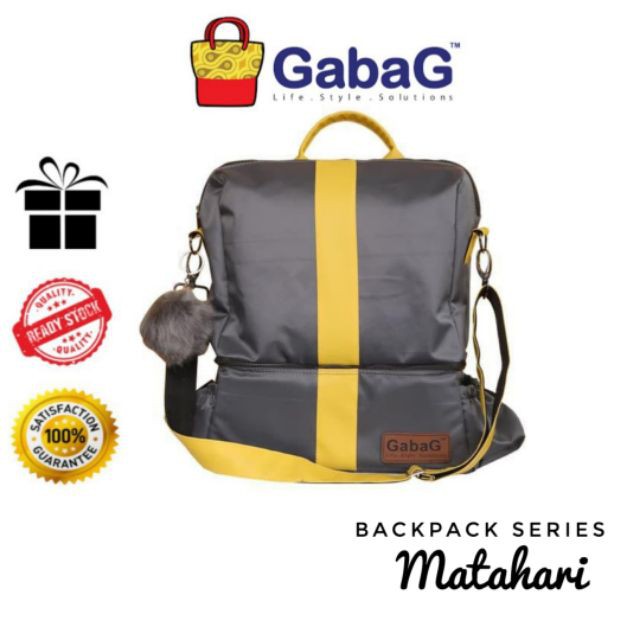 GABAG BACKPACK SERIES MATAHARI FREE ICEPACK GABAG | Shopee Philippines