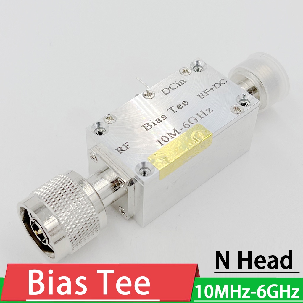 N Head Bias Tee 10MHz-6GHz RF Biaser Broadband Feeder RF Blocker ...