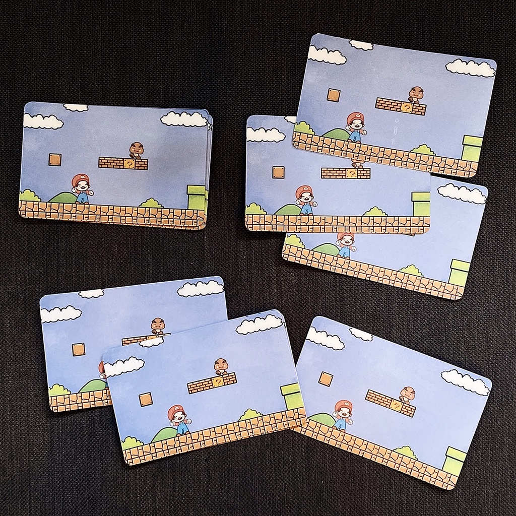 Beep Card Stickers (Super Mario, Pokemon and Whalien) | Shopee Philippines