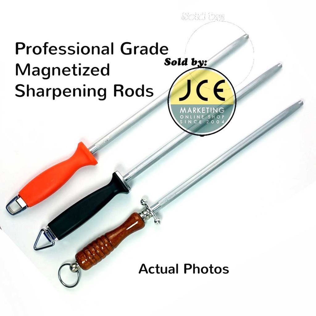 Magnetized Sharpening Rod Safe Sharpening Steel | Shopee Philippines