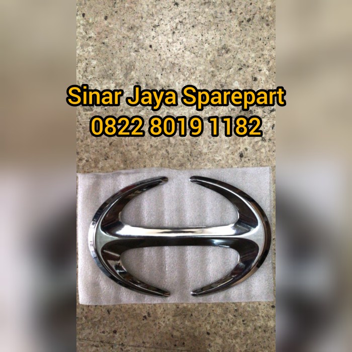 Ready Logo / Signs / Chrome Grille Emblem Front Hino Dutro Original ...