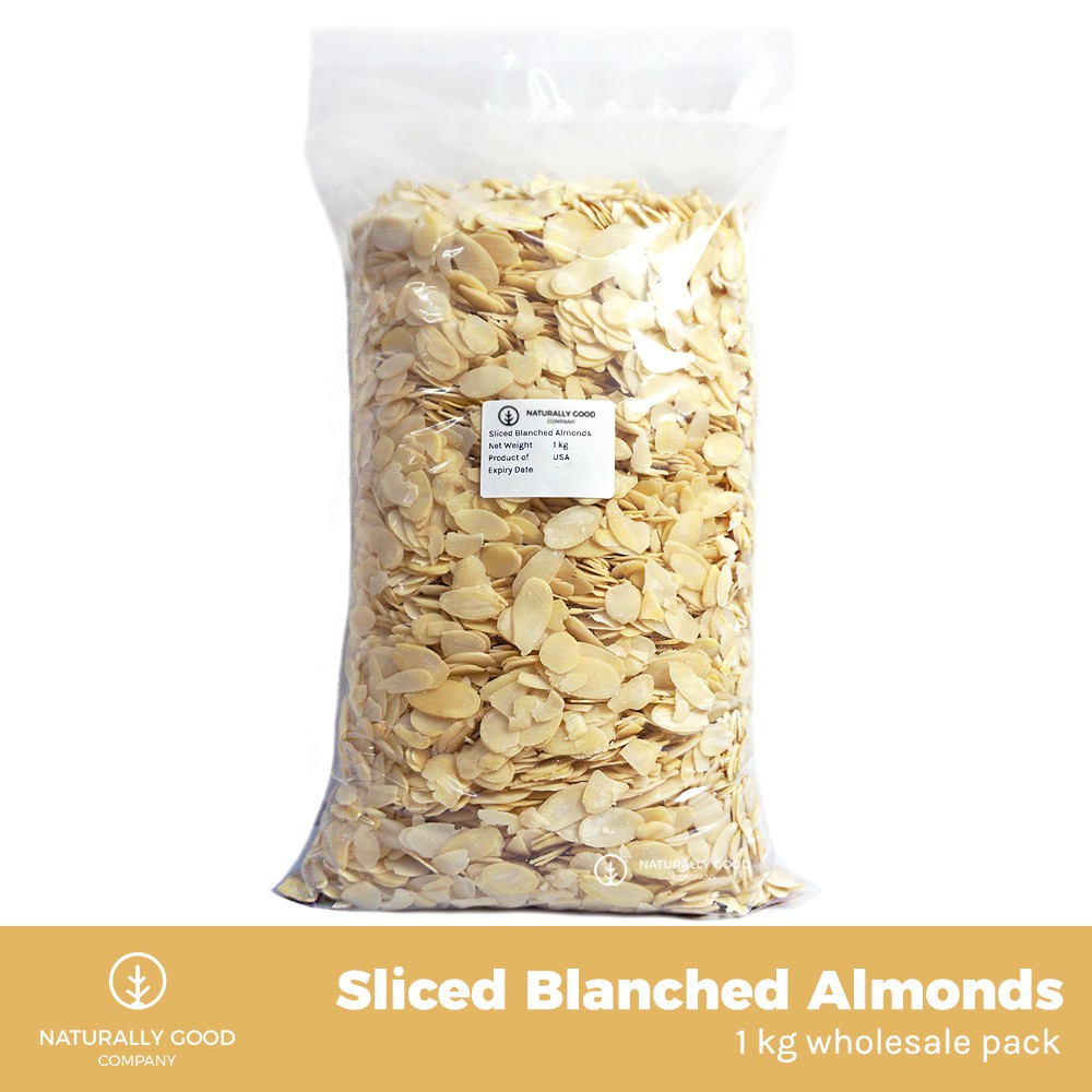 Sliced Blanched Almonds (1 kg wholesale pack) | Shopee Philippines