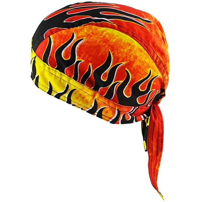 DANLCUPL DOO Rags Dew Rag Skull Cap Pirate Hat Cycling Bandana ...