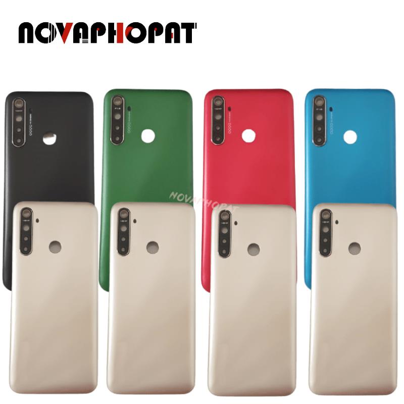 For Realme 5i RMX2030 Back Cover Battery Door Rear Case Panel Back ...