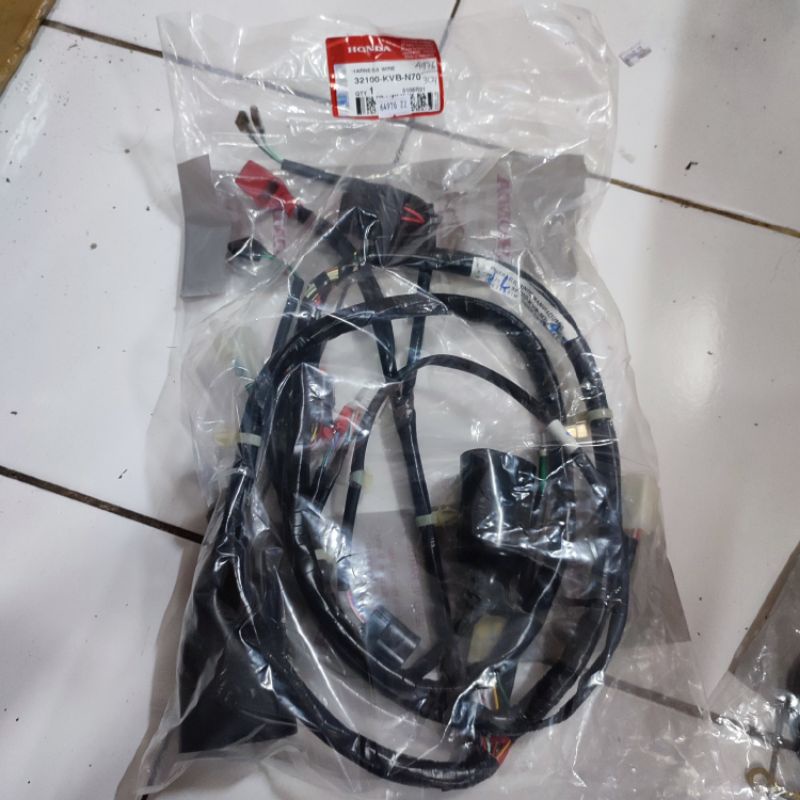 Harness Wire 32100-KVB-N70 Body Cable Main Set ORI Honda Vario 110 CW ...
