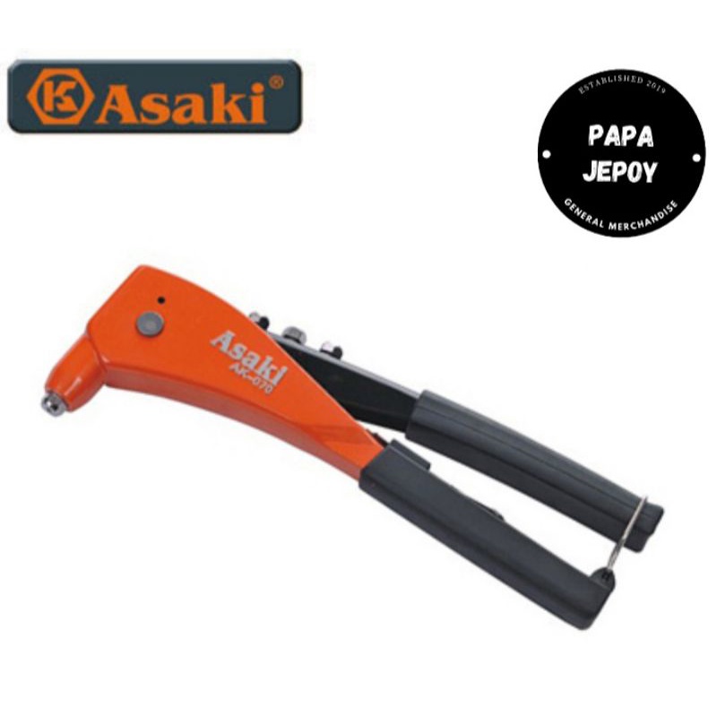 RIVETER ASAKI-10.5IN AK-6802 | Shopee Philippines