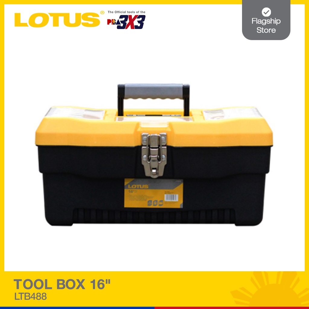 Lotus Tool Box 16" (New) LTB488 - Tool Storage | Shopee Philippines
