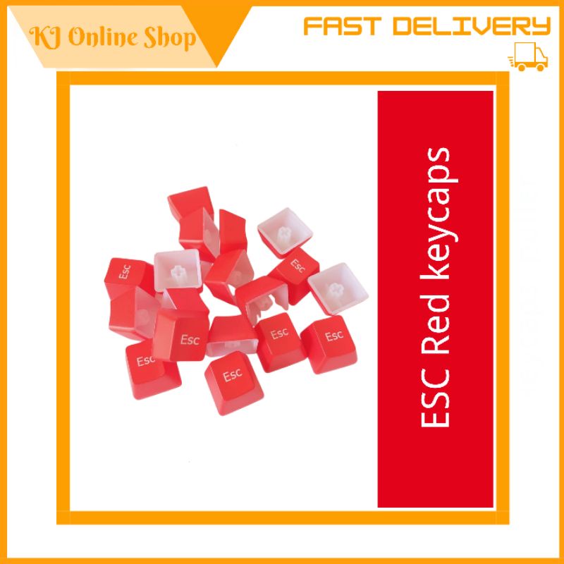 Mechanical Keyboard Thick ABS Red ESC Keycap R4 Cherry MX Switch OEM ...