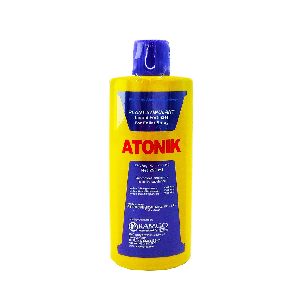 ATONIK Plant Stimulant Liquid Nutrients For Foliar Spray (250 ml ...