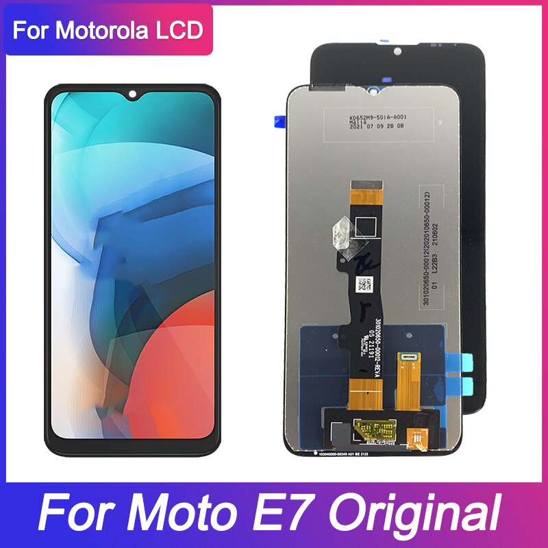 display For moto e7 LCD Original Display Touch Screen Digitizer ...