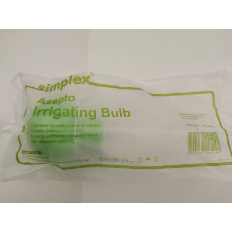 Simplex Asepto Irrigating Bulb/Asepto Syringe (60ml) | Shopee Philippines