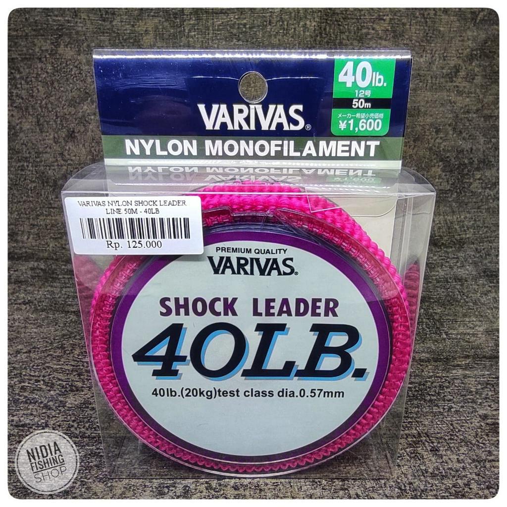 Leader String | Varivas SHOCK LEADER NYLON MONOFILAMENT | Premium Nylon ...