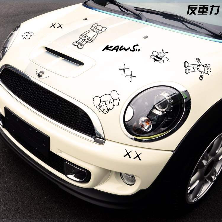 5SGD above delivery kaws Sesame Street Tide Brand XX Eye Car Sticker ...