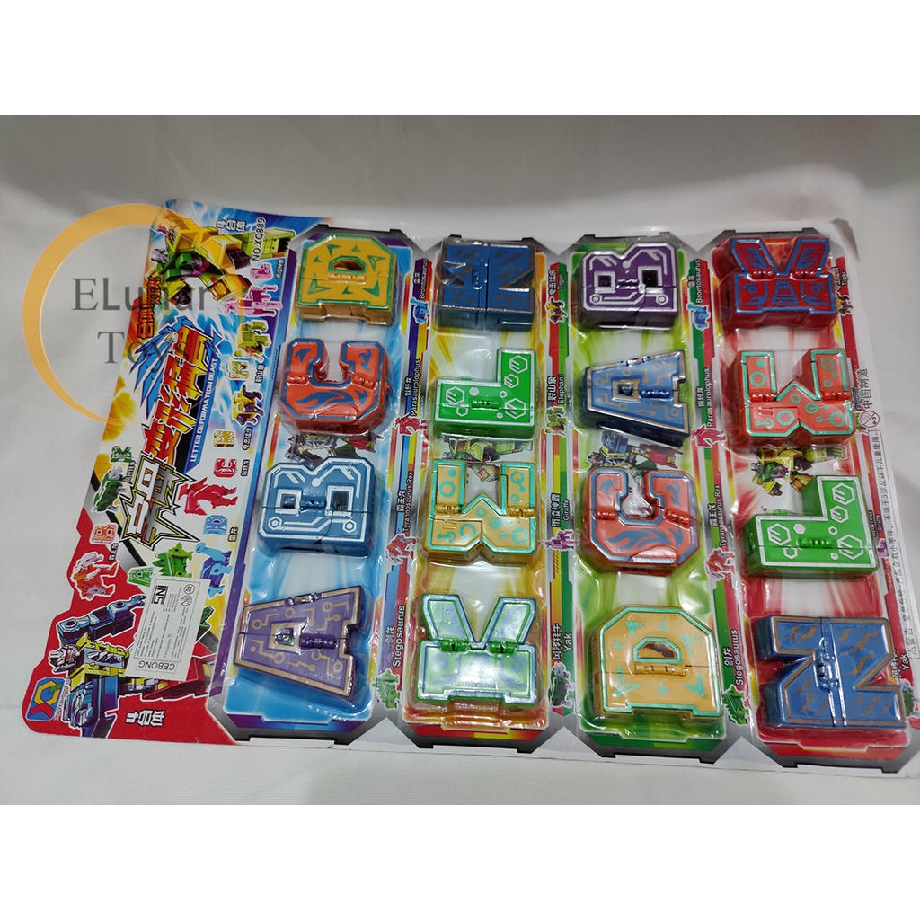 Alphabet Robot Toys/Alphabet Letters A-D And K - M. Sheet | Shopee ...