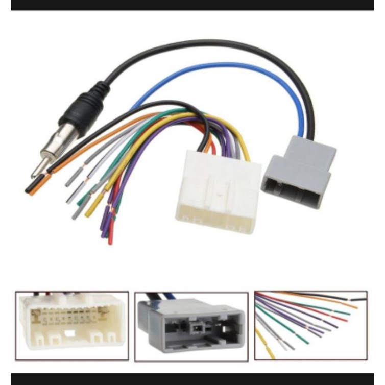 Android head unit socket for NISSAN plug n play | Shopee Philippines