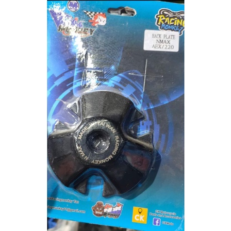 RACING MONKEY BACK PLATE PULLEY FOR YAMAHA NMAX 155 AEROX / V1 V2 ...
